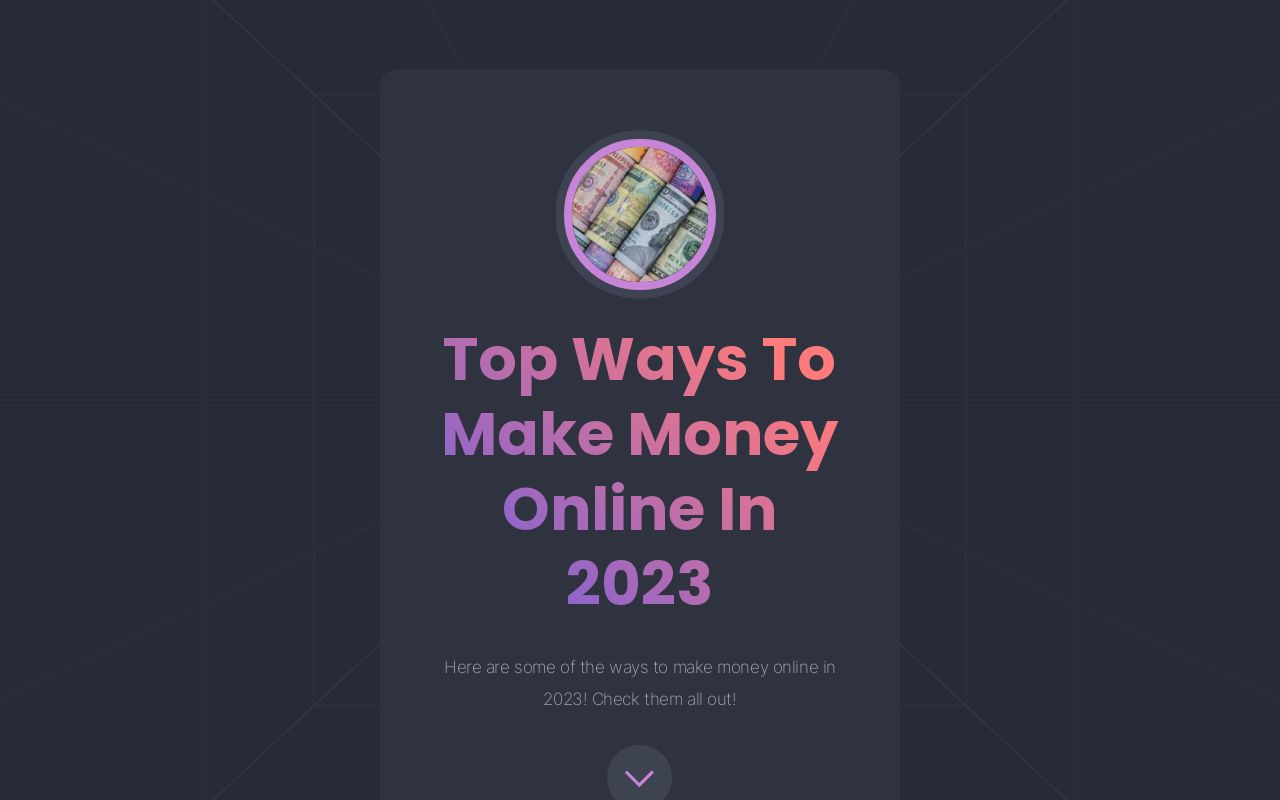 Top Ways To Make Money 2023